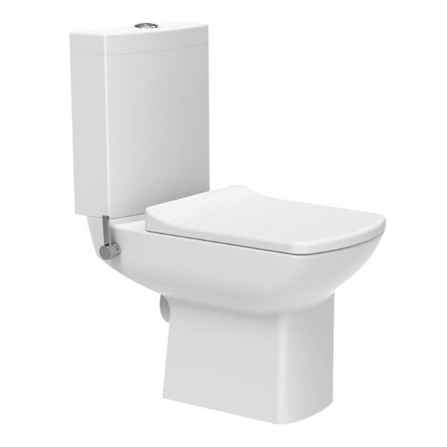 Laura Integrated Open Back Closed Couple Bidet Toilet With Soft Close ...