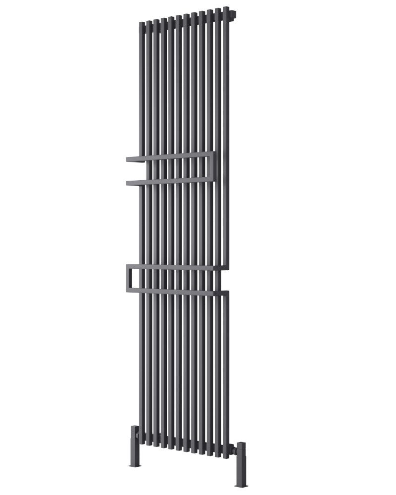 Reina Grande Vertical Designer Steel Radiator In Anthracite Finish ...