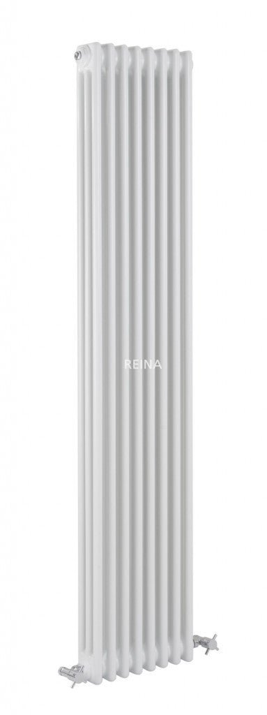 Reina Colona Vertical Column White Finish Radiator – www.ultrabathroom.com